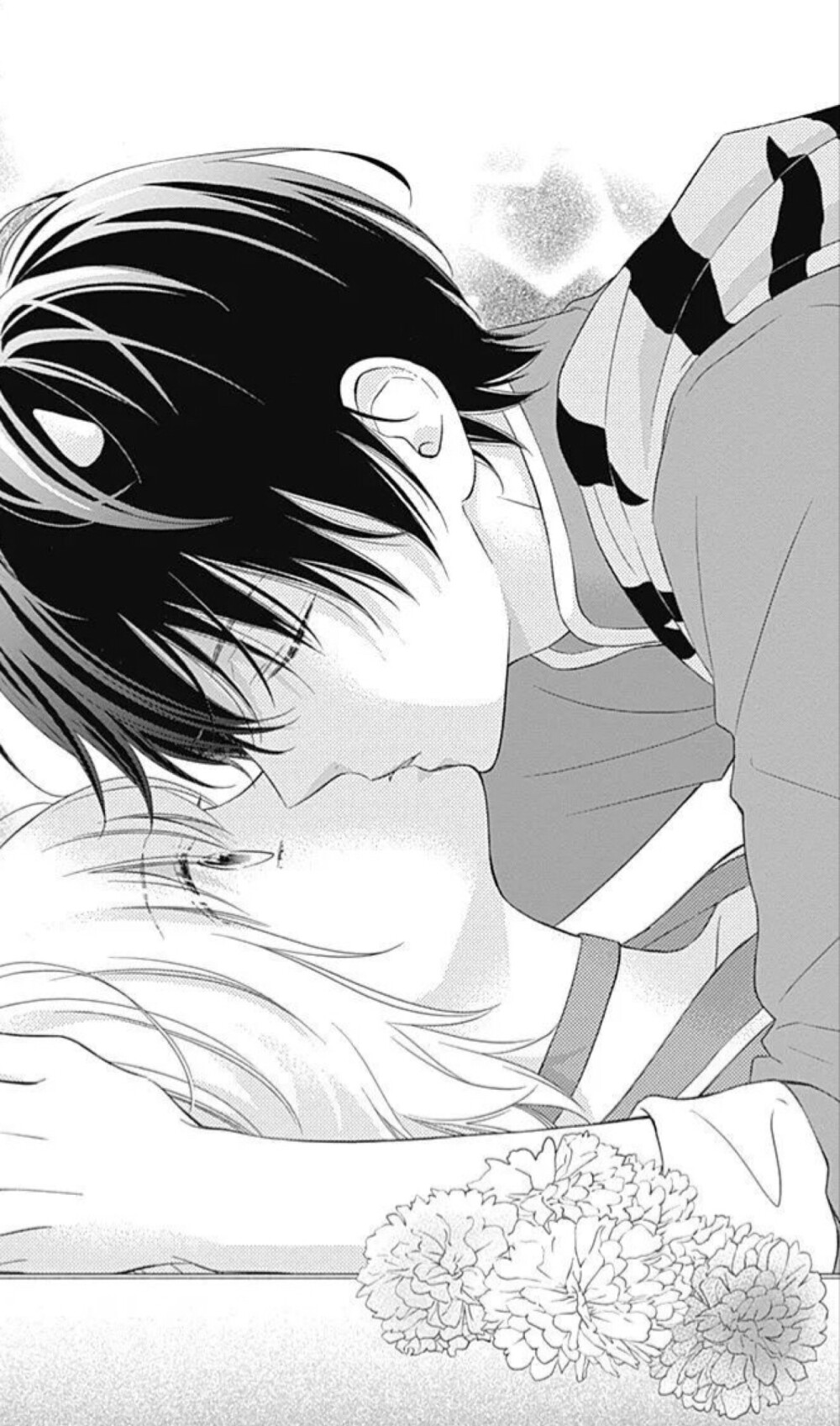 漫画，黑白、kiss、甜、接吻 - 高清图片，堆糖，美图壁纸兴趣社区