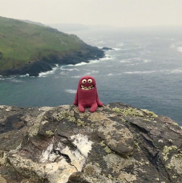 呆萌小怪兽 ins：waaber - 堆糖，美图壁纸兴趣社区