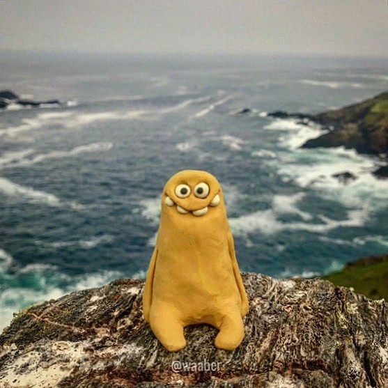 呆萌小怪兽 ins：waaber - 高清图片，堆糖，美图壁纸兴趣社区