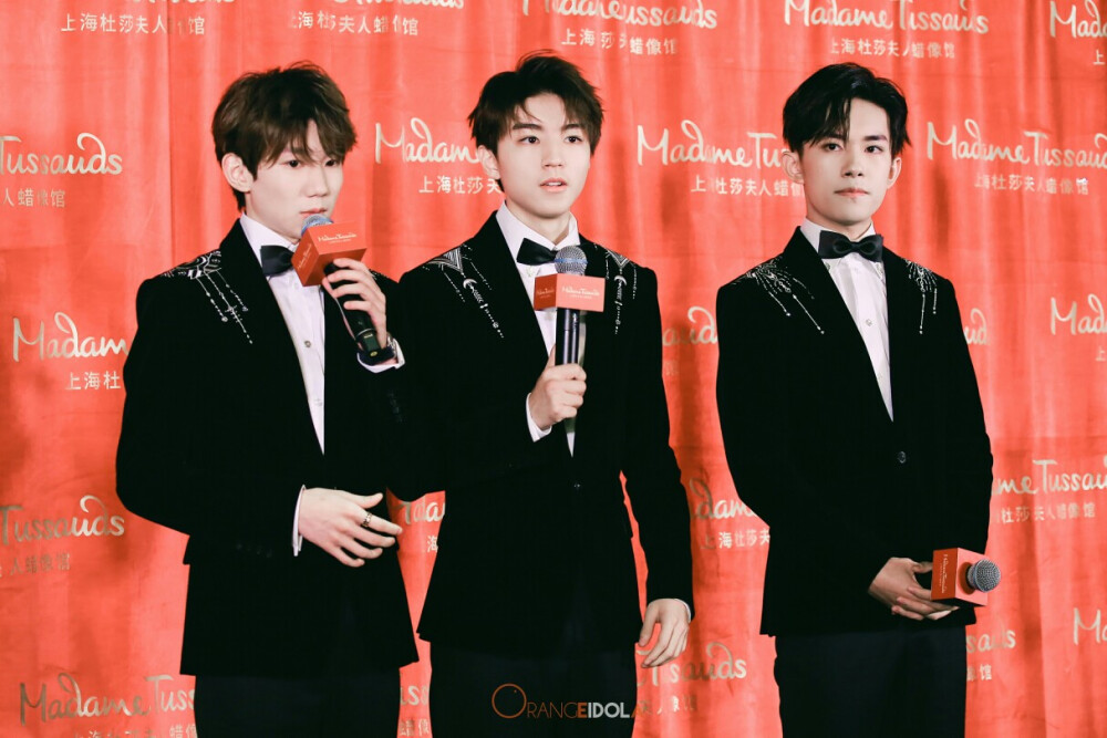 20180806TFBOYS五岁啦 上海杜莎夫人蜡像… - 堆糖，美图壁纸兴趣社区