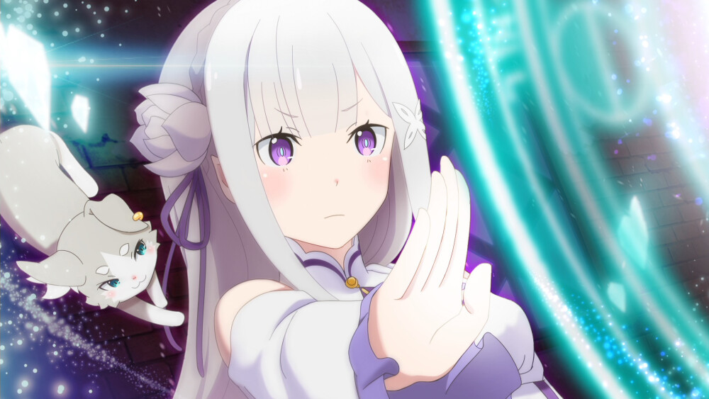 Re0游戏《死或吻》爱蜜莉雅cg - 高清图片，堆糖，美图壁纸兴趣社区