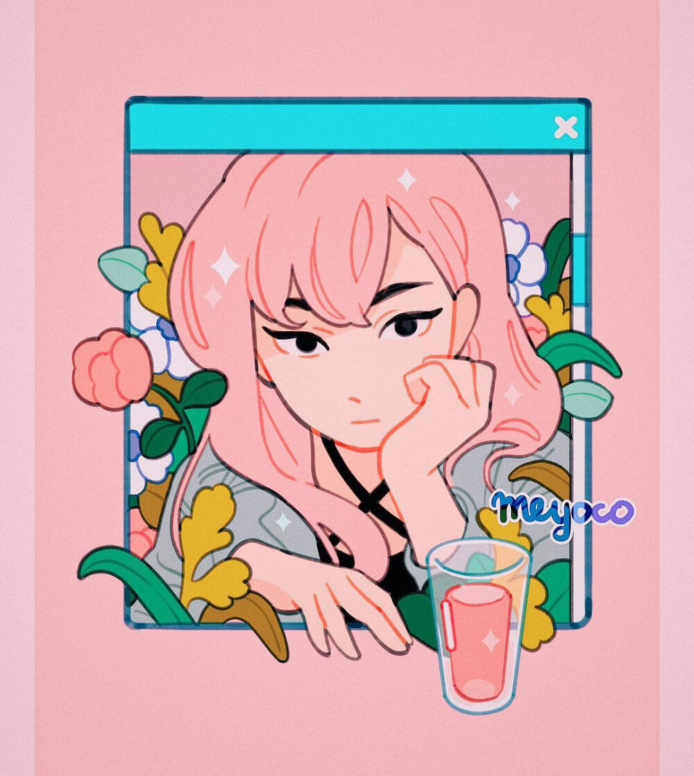 插画师meyoco - 堆糖，美图壁纸兴趣社区