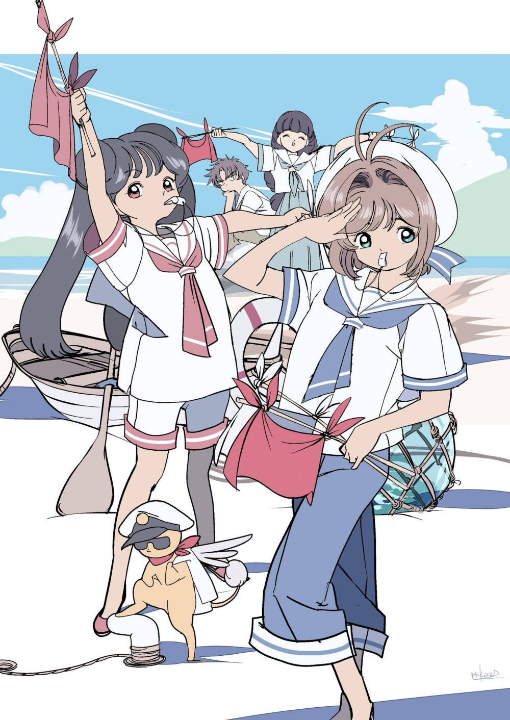 《魔卡少女樱》系列作品(twi:neko_cer) … - 高清图片，堆糖，美图壁纸兴趣社区