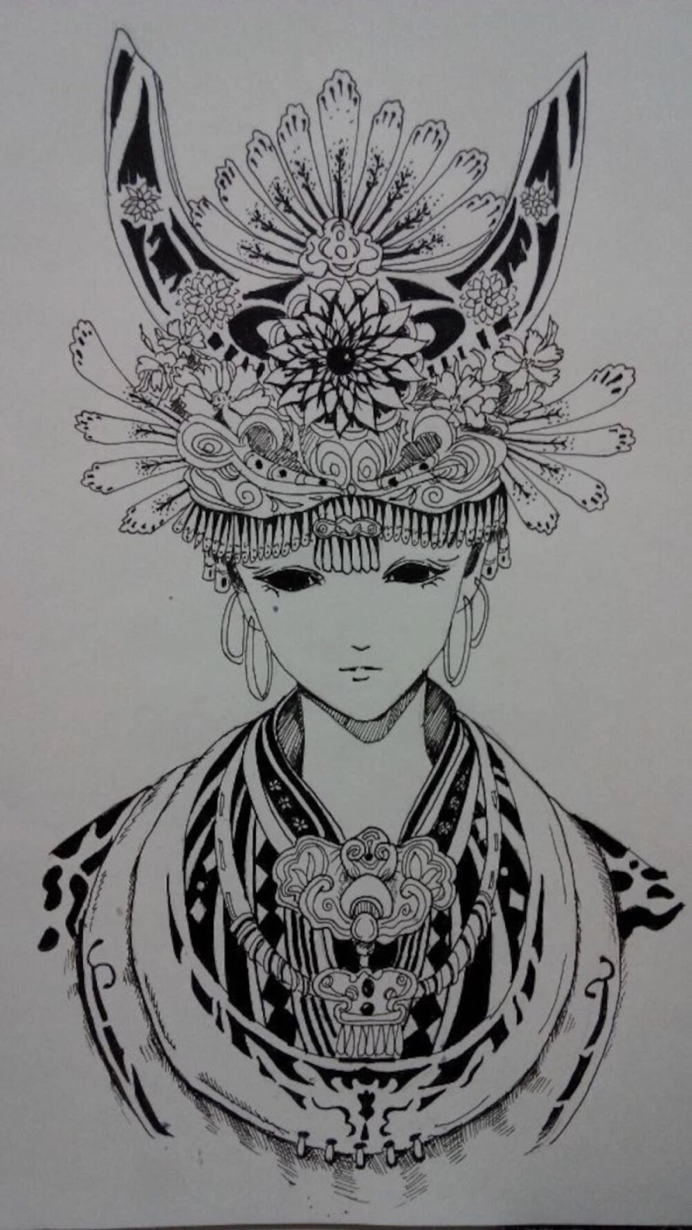 线描画 - 堆糖，美图壁纸兴趣社区