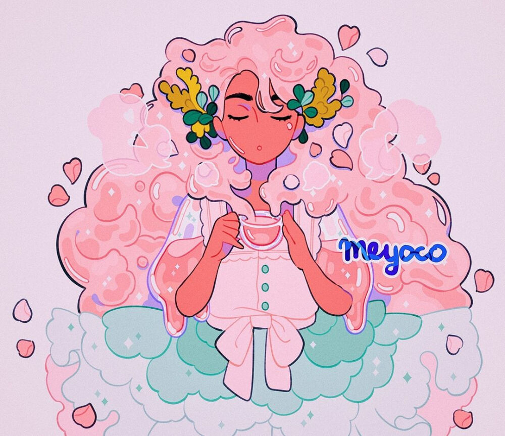 画师meyoco - 堆糖，美图壁纸兴趣社区