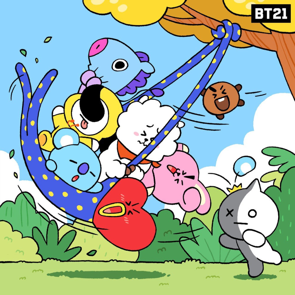 防弹少年团 BTS BT21 - 堆糖，美图壁纸兴趣社区