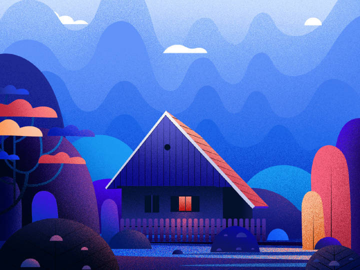 来自印度插画师 Febin Raj 绘画作品 | w… - 高清图片，堆糖，美图壁纸兴趣社区