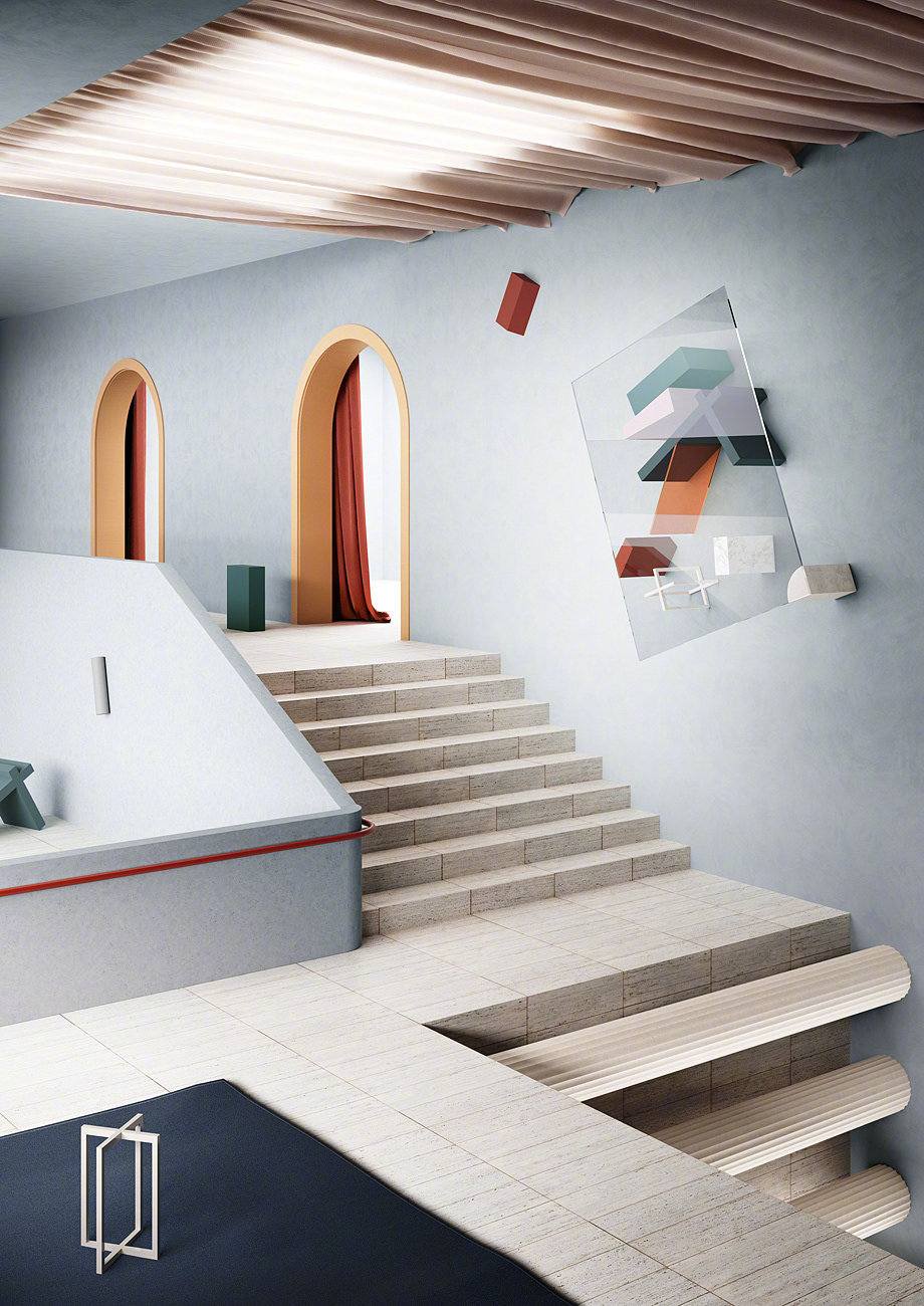 建筑设计·色彩简约舒适 （cr.Massimo Colon… - 高清图片，堆糖，美图壁纸兴趣社区