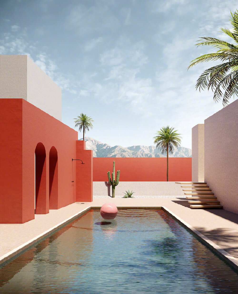 建筑设计·色彩简约舒适 （cr.Massimo Colon… - 高清图片，堆糖，美图壁纸兴趣社区