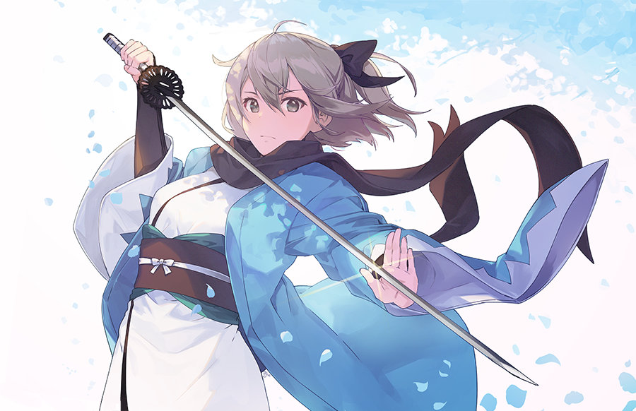 FGO 冲田总司 画师 Nagu (twi@wooperfuri) - 高清图片，堆糖，美图壁纸兴趣社区