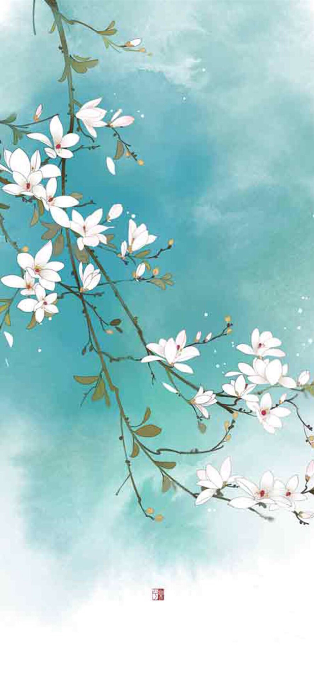 iPhonex/xs/max 适用 手绘插画 中国风古风… - 高清图片，堆糖，美图壁纸兴趣社区