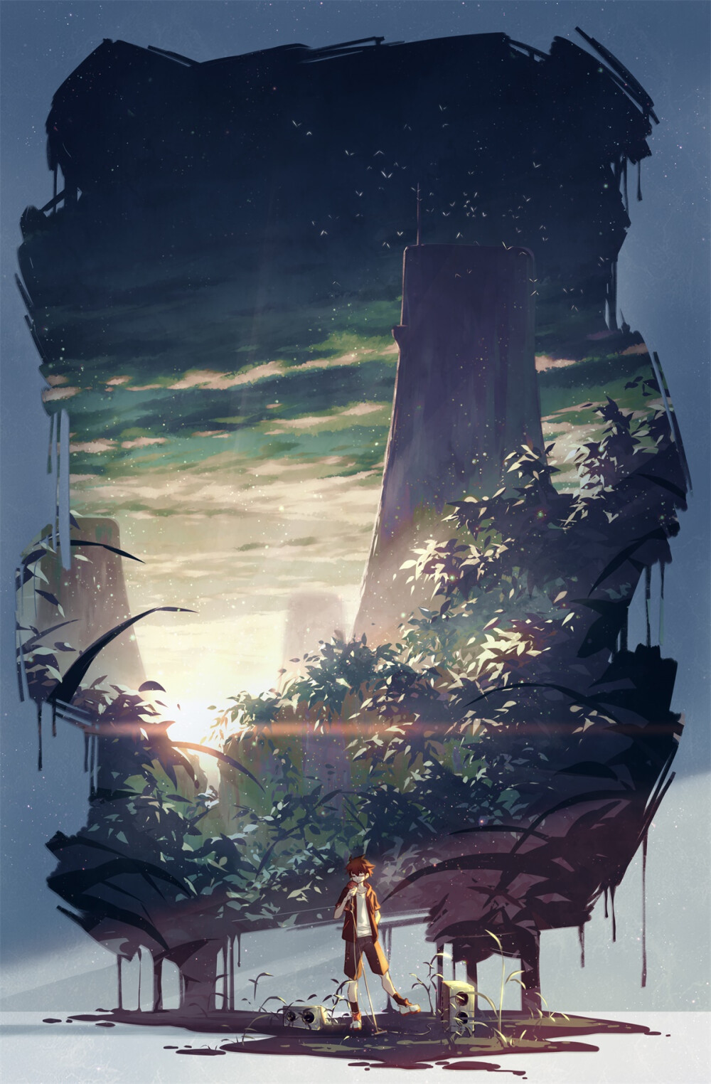 窗 绘师：Arsh（p id=10489689） 本作品id=… - 堆糖，美图壁纸兴趣社区