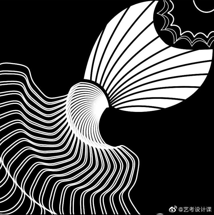 平面构成 点线面 堆糖，美图壁纸兴趣社区