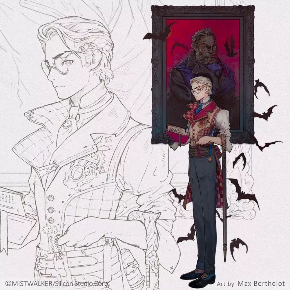 Max Berthelot日本的插画师与角色设计师，… - 高清图片，堆糖，美图壁纸兴趣社区