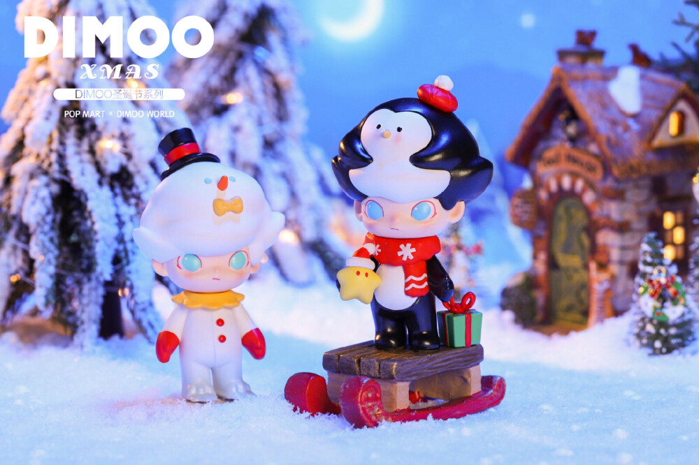 DIMOO圣诞系列 - 高清图片，堆糖，美图壁纸兴趣社区