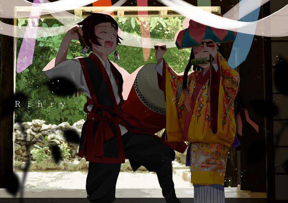 鬼灭之刃 画师：Rinry - 高清图片，堆糖，美图壁纸兴趣社区