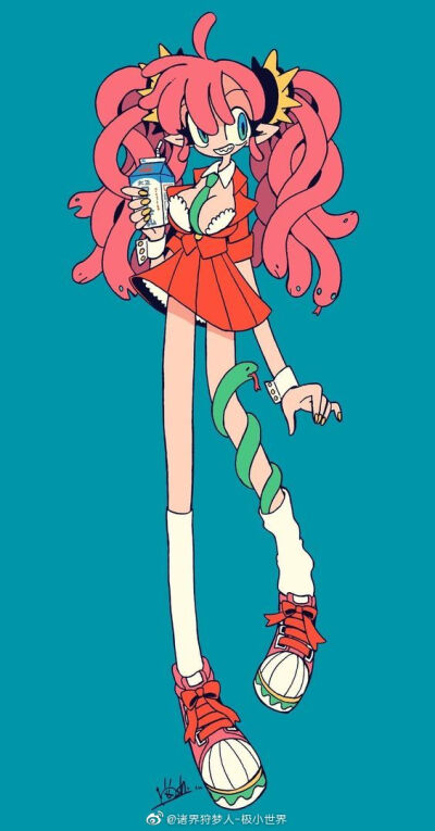 插画师kanekoshake - 高清图片，堆糖，美图壁纸兴趣社区