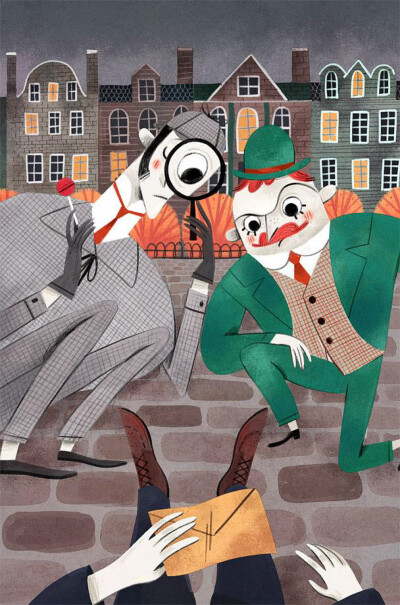 西班牙插画师-David Sierra - 高清图片，堆糖，美图壁纸兴趣社区