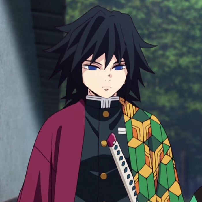 鬼灭之刃富冈义勇 - 高清图片，堆糖，美图壁纸兴趣社区