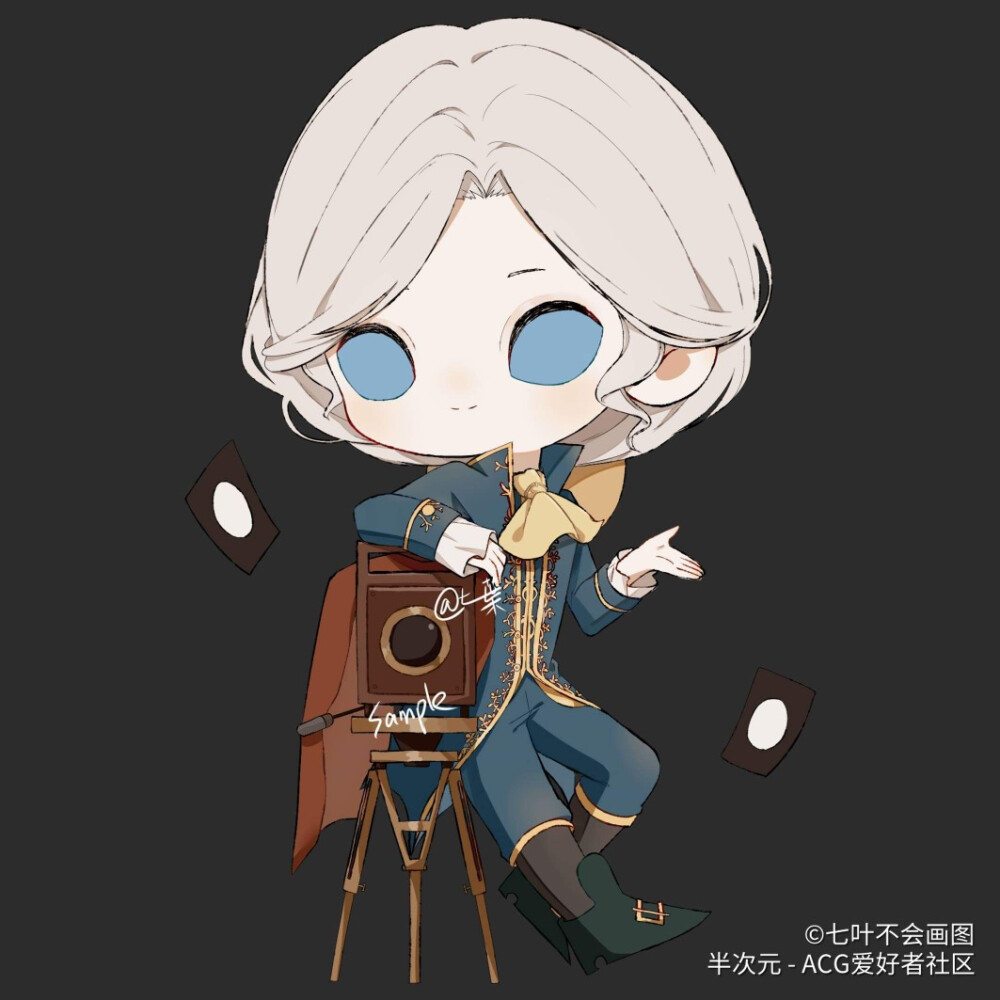 第五人格 摄影师 半次元 七叶不会画图 堆糖,美图壁纸兴趣社区