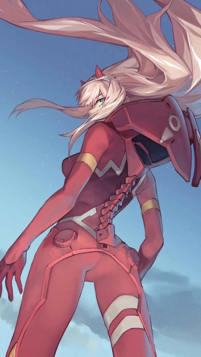 DARLING in the FRANXX 02 zero two - 高清图片，堆糖，美图壁纸兴趣社区