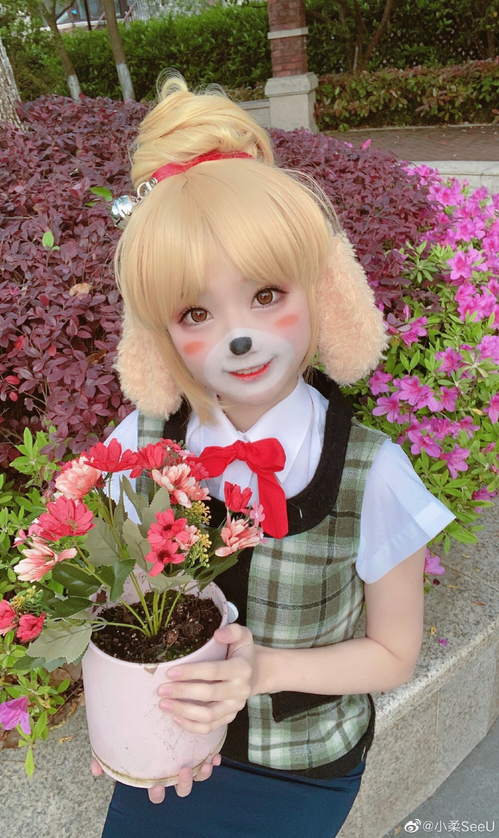 动物森友会拟人 西施惠cos coser 小柔seeu - 高清图片，堆糖，美图壁纸兴趣社区