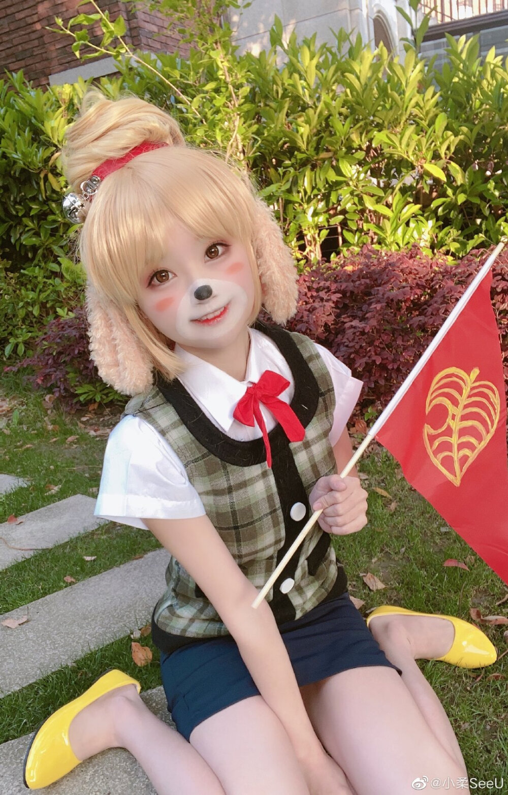 动物森友会拟人 西施惠cos coser 小柔seeu - 高清图片，堆糖，美图壁纸兴趣社区