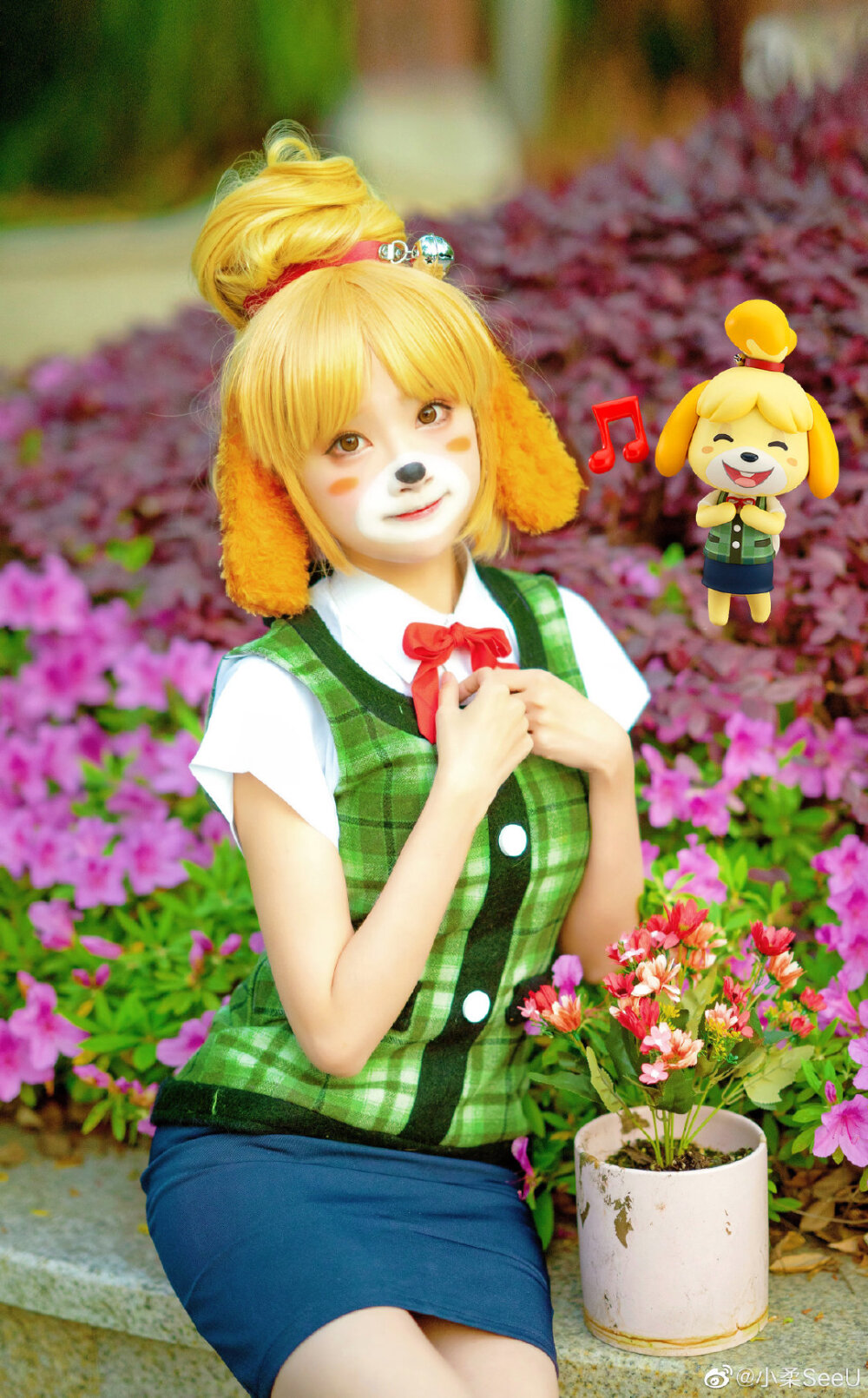 动物森友会拟人 西施惠cos coser 小柔seeu - 高清图片，堆糖，美图壁纸兴趣社区