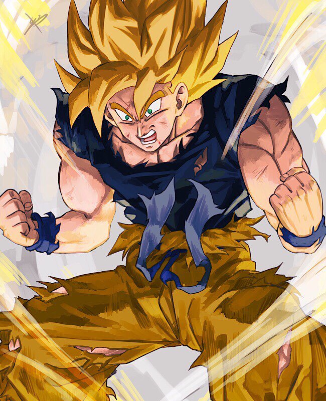 #七龙珠[超话]##龙珠同人#推特画师『@ riiy… - 高清图片，堆糖，美图壁纸兴趣社区