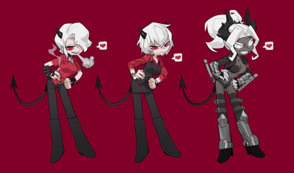 helltaker - 高清图片，堆糖，美图壁纸兴趣社区