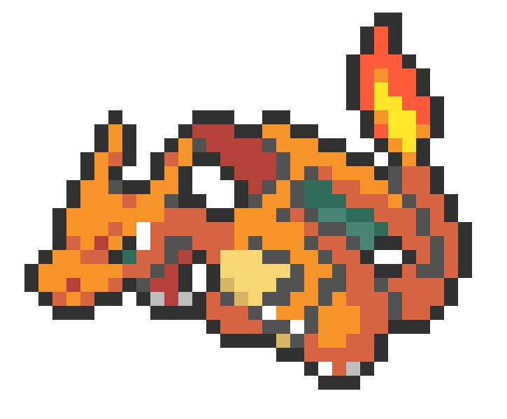 pokemon 宝可梦 拼豆图纸，拼豆者の福音，… - 高清图片，堆糖，美图壁纸兴趣社区