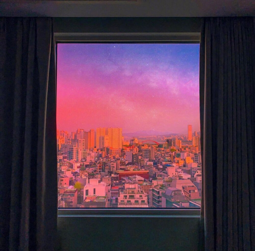 窗外。ins:hello_dongwon 空间… - 高清图片，堆糖，美图壁纸兴趣社区