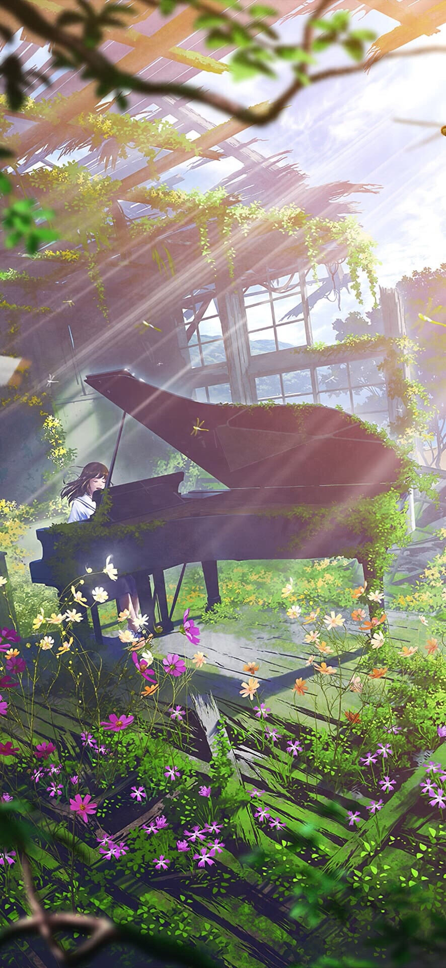 唯美二次元风景图 - 高清图片，堆糖，美图壁纸兴趣社区